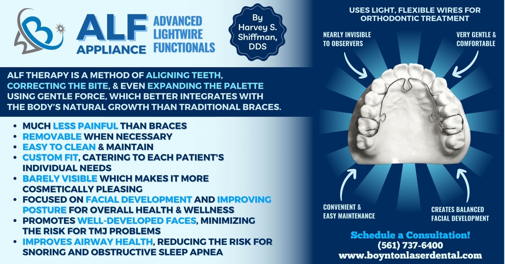 ALF and Myobrace Appliances - Boynton Laser Dental & Wellness Center